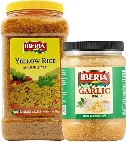 Amazon.com : Iberia Yellow Rice 6.25 lb. Bulk Spanish Style Seasoned ...