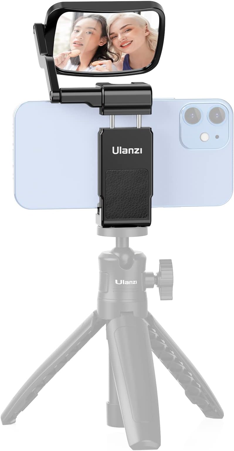 Amazon.com: Phone Rear Camera Selfie Mirror - See How You Look in The ...