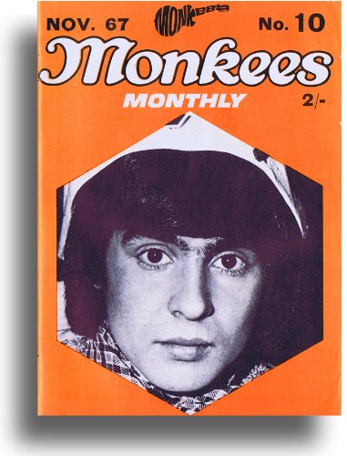 Monkees Monthly No 10 Nov 1967 Monkee Monthlies Davy Jones: Monkees ...
