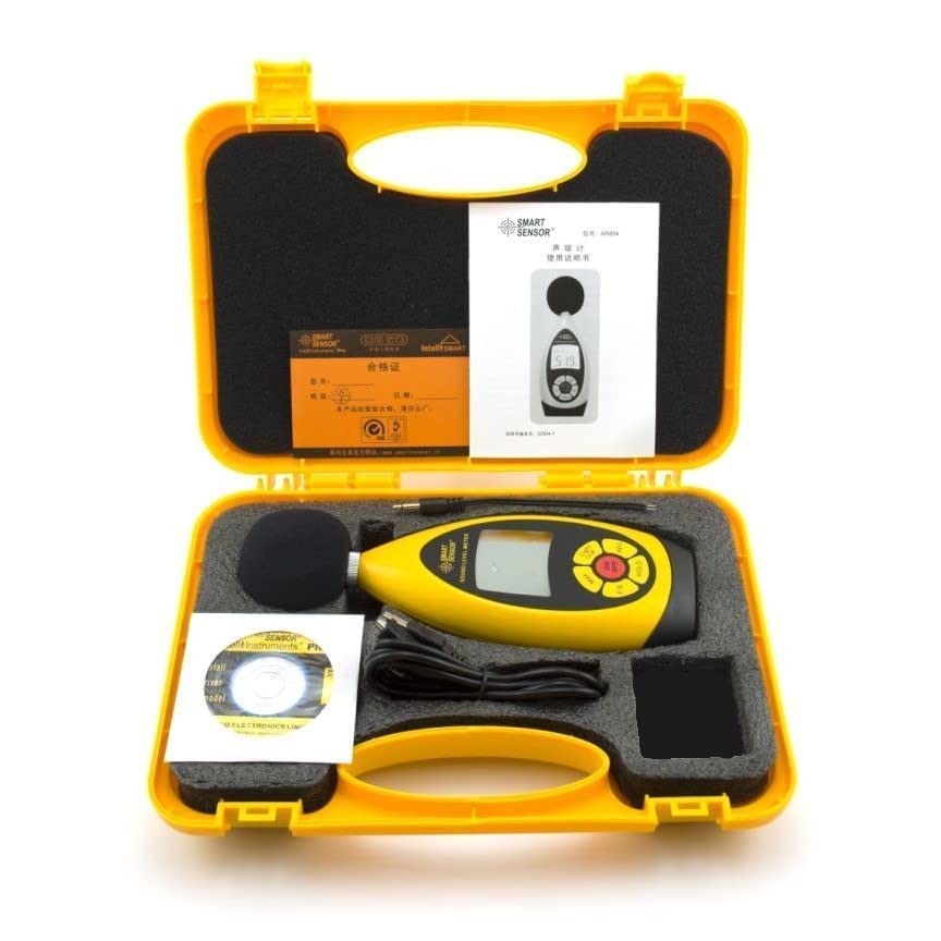 YFYIQI Digital Sound Level Tester Meter Decibel Monitor Noise Gauge ...
