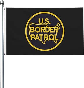 Amazon.com : HGSIOA Us Border Patrol Flag 3x5 Ft Banner Resistant Uv ...