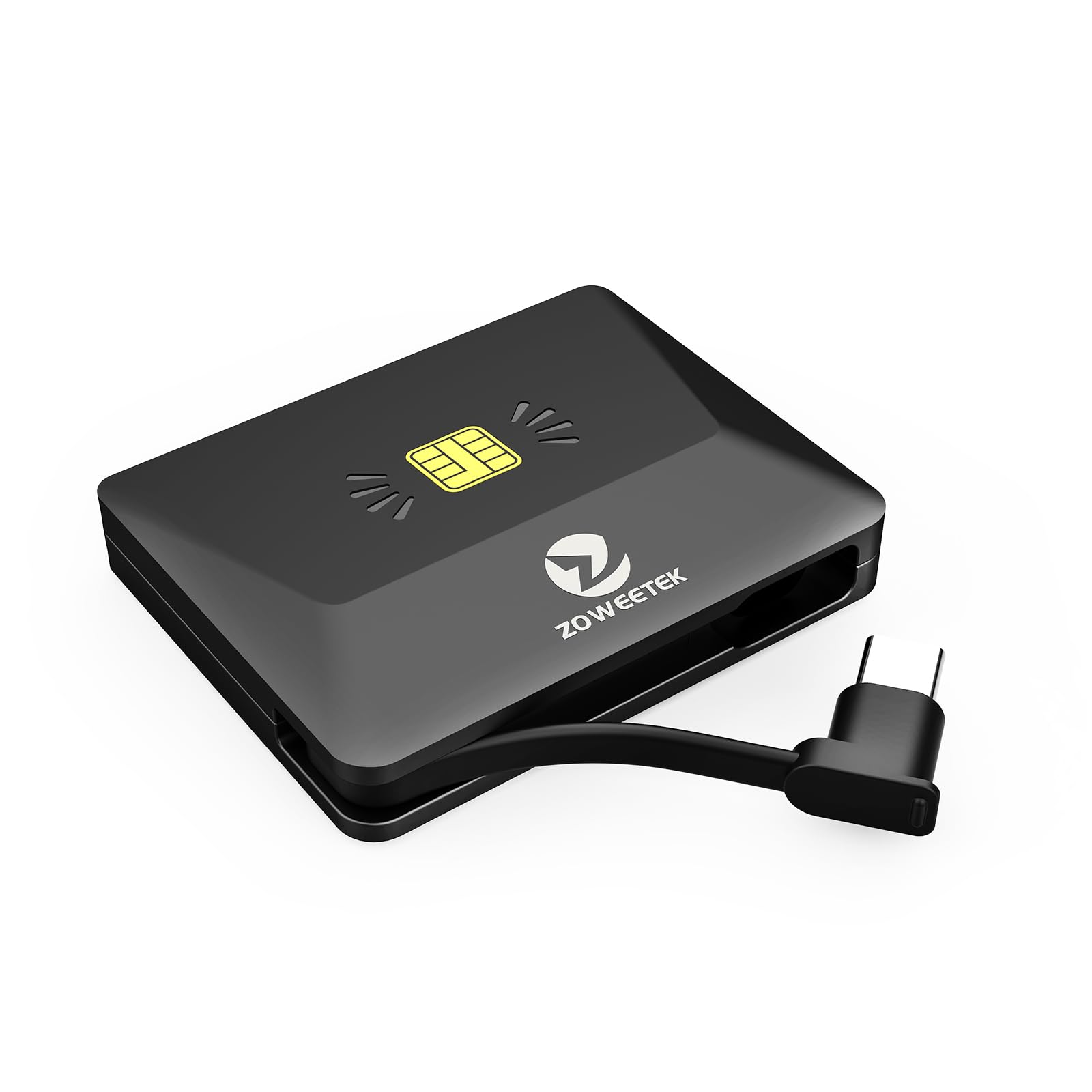 Amazon.com: ZOWEETEK USB C CAC Reader, CAC Reader Military, Foldable ...