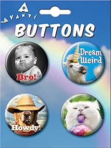 Amazon.co.jp: Ata-Boy / Avanti Cards Assortment #2 4 Button Set by Ata ...
