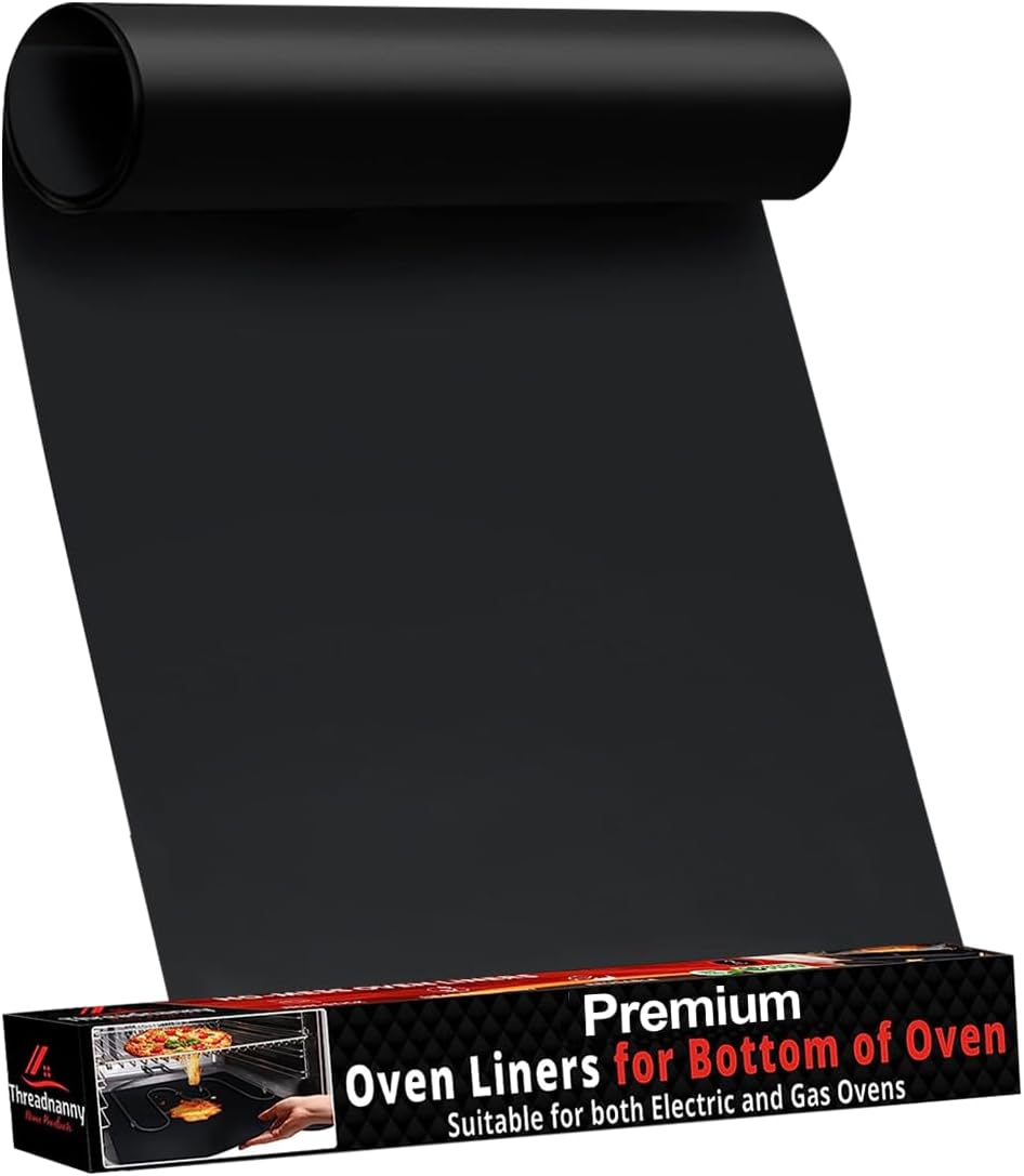 Amazon.com: Oven Liners for Bottom Rack of Gas Electric Oven - 2X Large ...