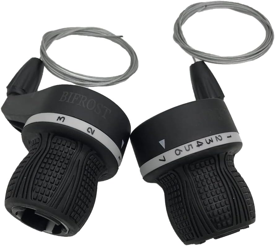 Amazon.com: Bike Shift Levers, 3X7 Speed Thumb Gear Shifters, Bike Gear ...