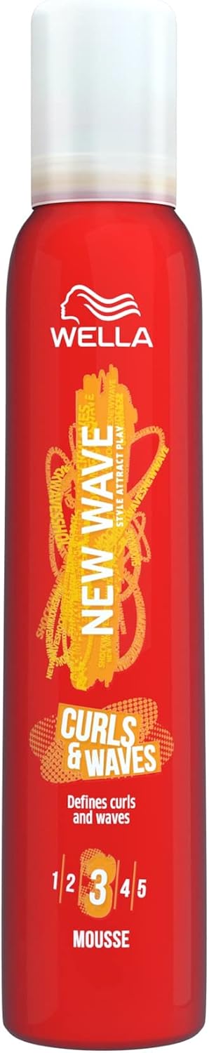 Wella New Wave Curls & Waves Mousse - 200 ml : Amazon.ae: Beauty