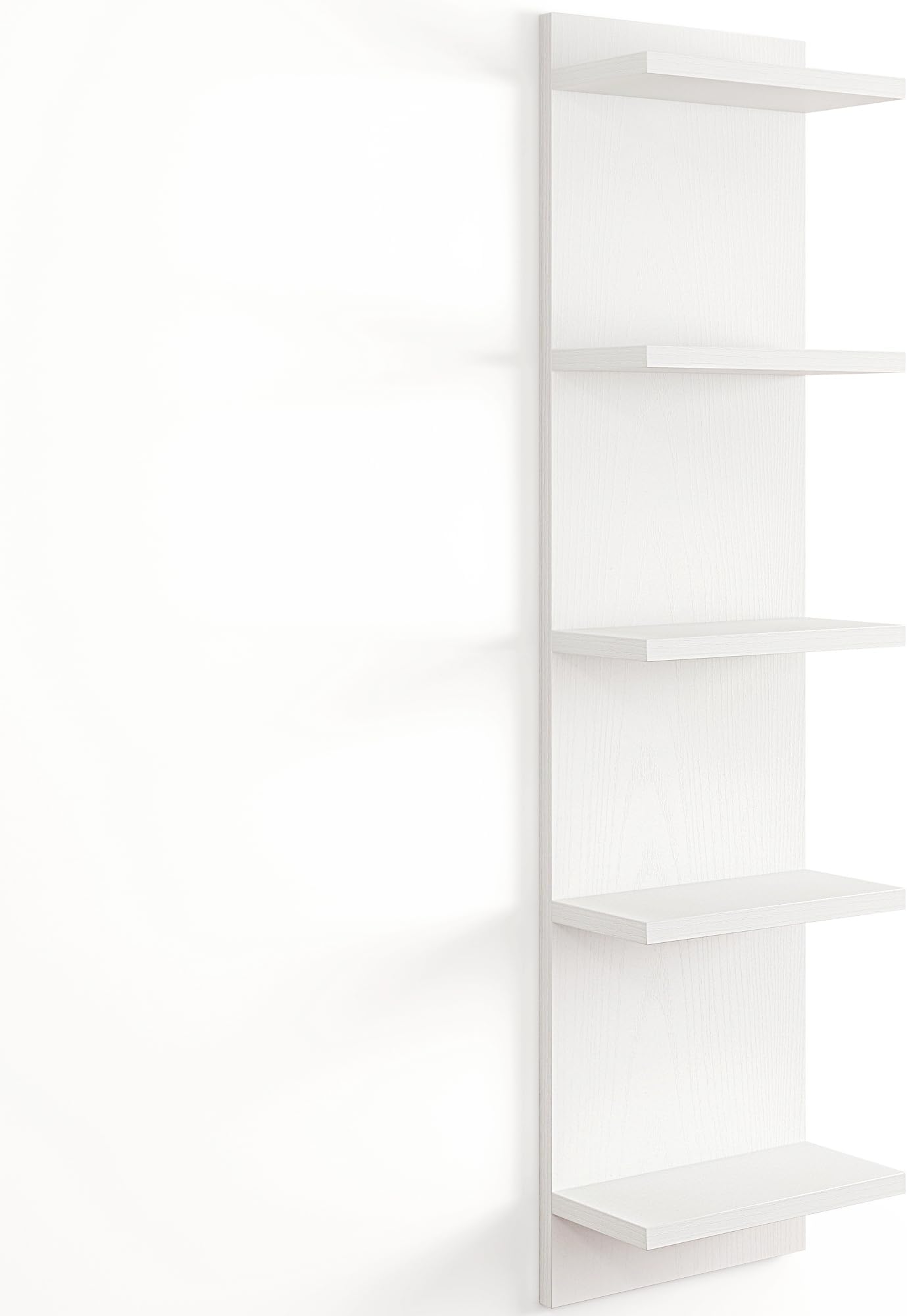 Amazon.com: Danya B. Arica Utility Column 4-Tier Spine Wall Shelves ...