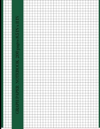 Graph Paper Notebook 200 pages: Grid Paper Notebook, Grid Paper for ...