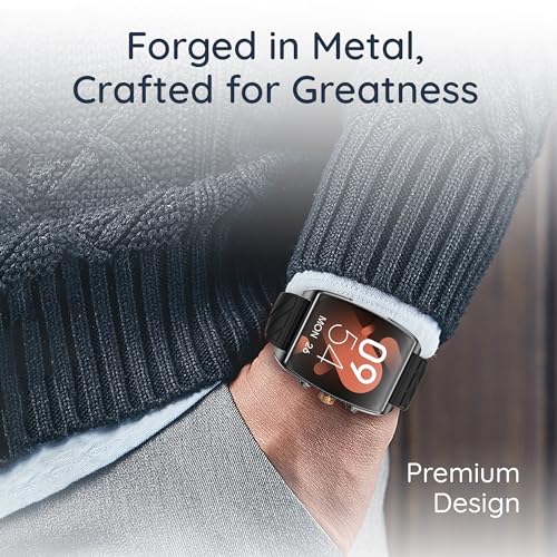 Pebble Mega 2.06 inch AMOLED Smartwatch for Men | Large Display ...