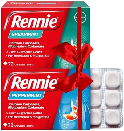 Amazon.com: Peppermint and Spearmint Chewable Tablets Bundle [2 Pack ...