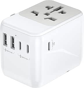 Amazon.com: Universal Travel Plug Adapter, International Power Adaptor ...