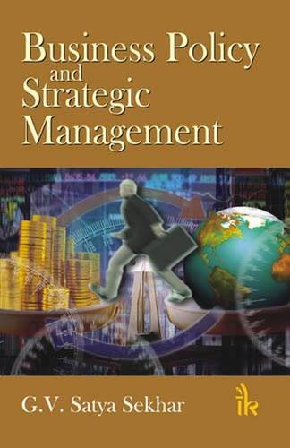Buy Business Policy and Strategic Management Book Online at Low Prices ...