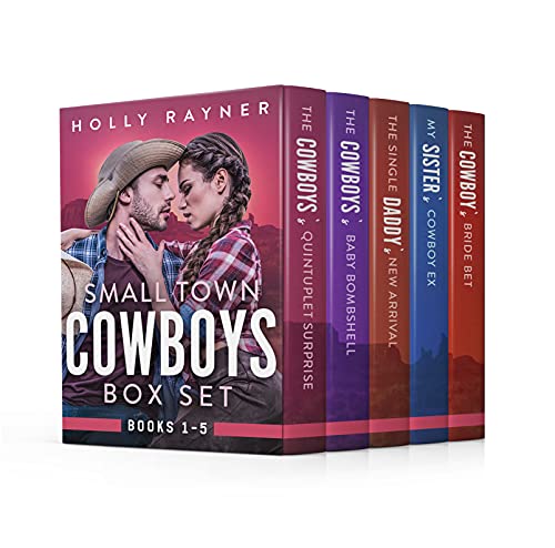 Small Town Cowboys Box Set: Books 1 - 5 eBook : Rayner, Holly: Amazon ...