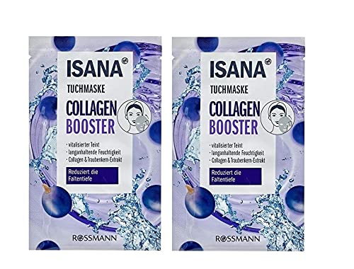 ISANA collagen booster cloth mask (2 packs) – BigaMart