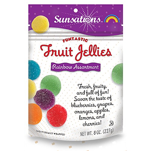 Amazon.com : Sunsations Funtastic Fruit Jellies with Rainbow Assortment ...