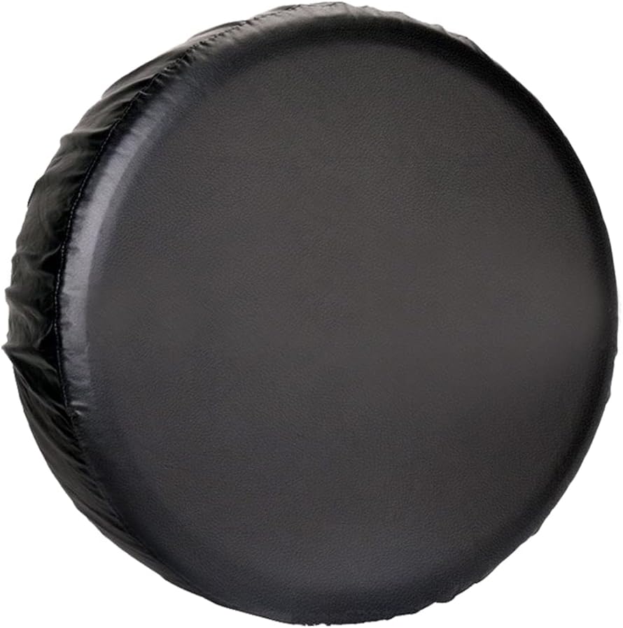 Amazon.com: Spare Tire Cover, Black Wheel Cover Waterproof PVC Leather ...