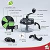 Buy Wonderchef Turbo Chopper & Citrus Juicer - 7 in 1| Vegetable ...