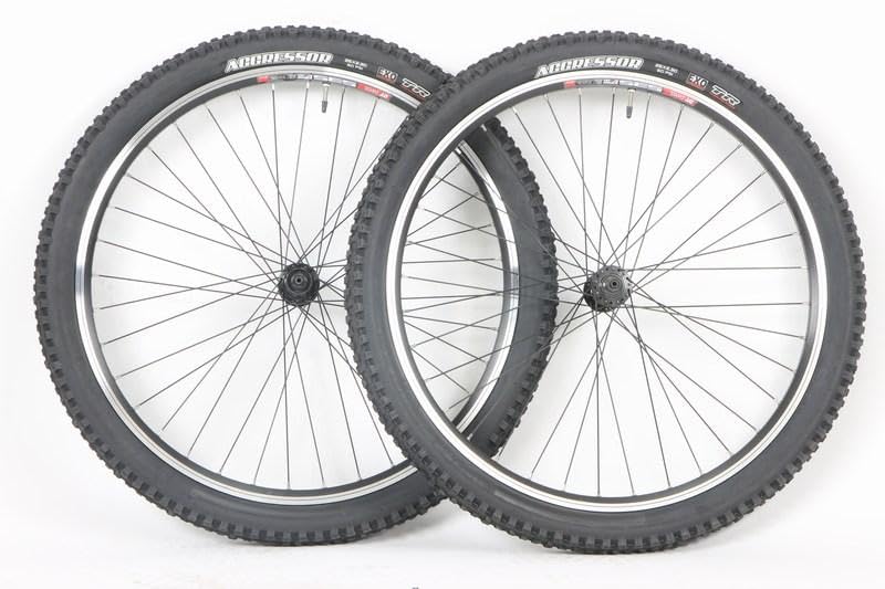 Amazon.com : 26 Inch Mountain Bike Wheel Set DTS 535 Ferruled Rim 36 ...