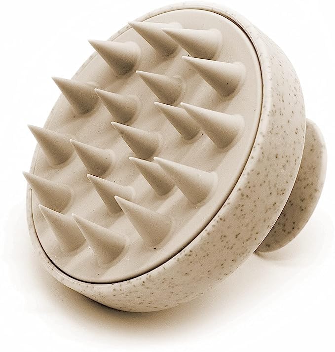 OM SAIHair Scalp Massager Shampoo Brush |Hair Washing Brush Silicone ...