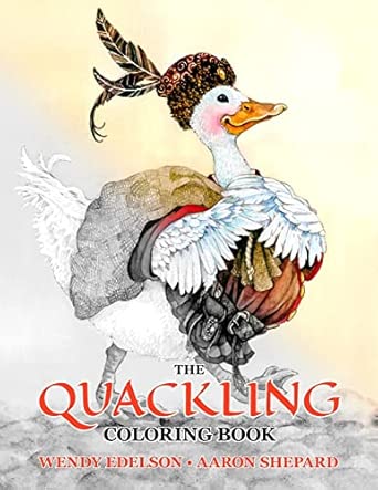 Amazon.com: The Quackling Coloring Book: A Grayscale Adult Coloring ...