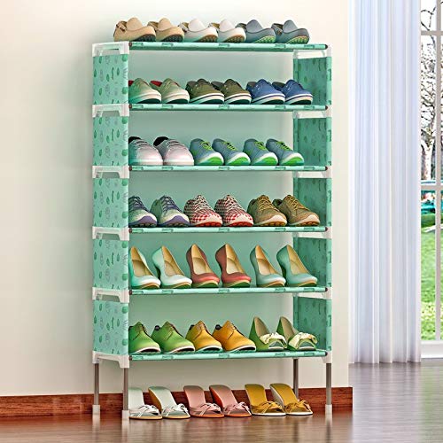 Furn Central Shoe Rack (Green Lemon) : Amazon.in: Home & Kitchen