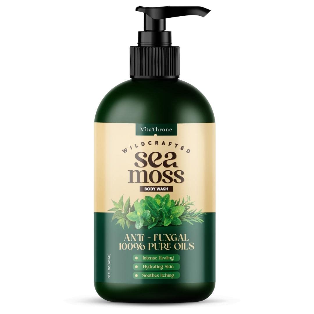 Amazon.com : Sea Moss Body Wash Soap with Tea Tree, Neem & Eucalyptus ...