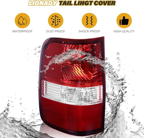 GSPSCN Driver Side Tail Light Compatible With 2023-2019 Chevy Silverado ...