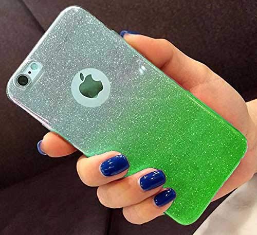 Skylark Ultra Protection Rubberised Transparent Glitter Sparkle 2 in 1 ...