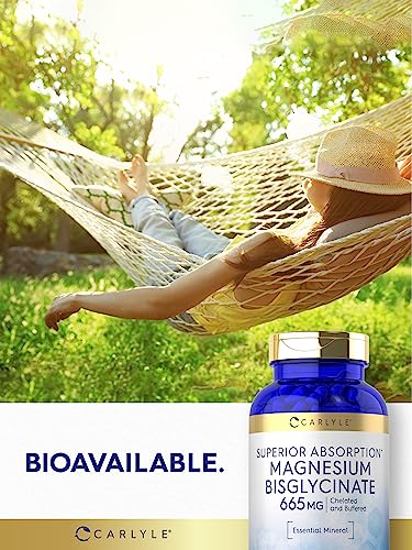 Buffered Magnesium Bisglycinate 665 mg | 250 Capsules | Chelated ...