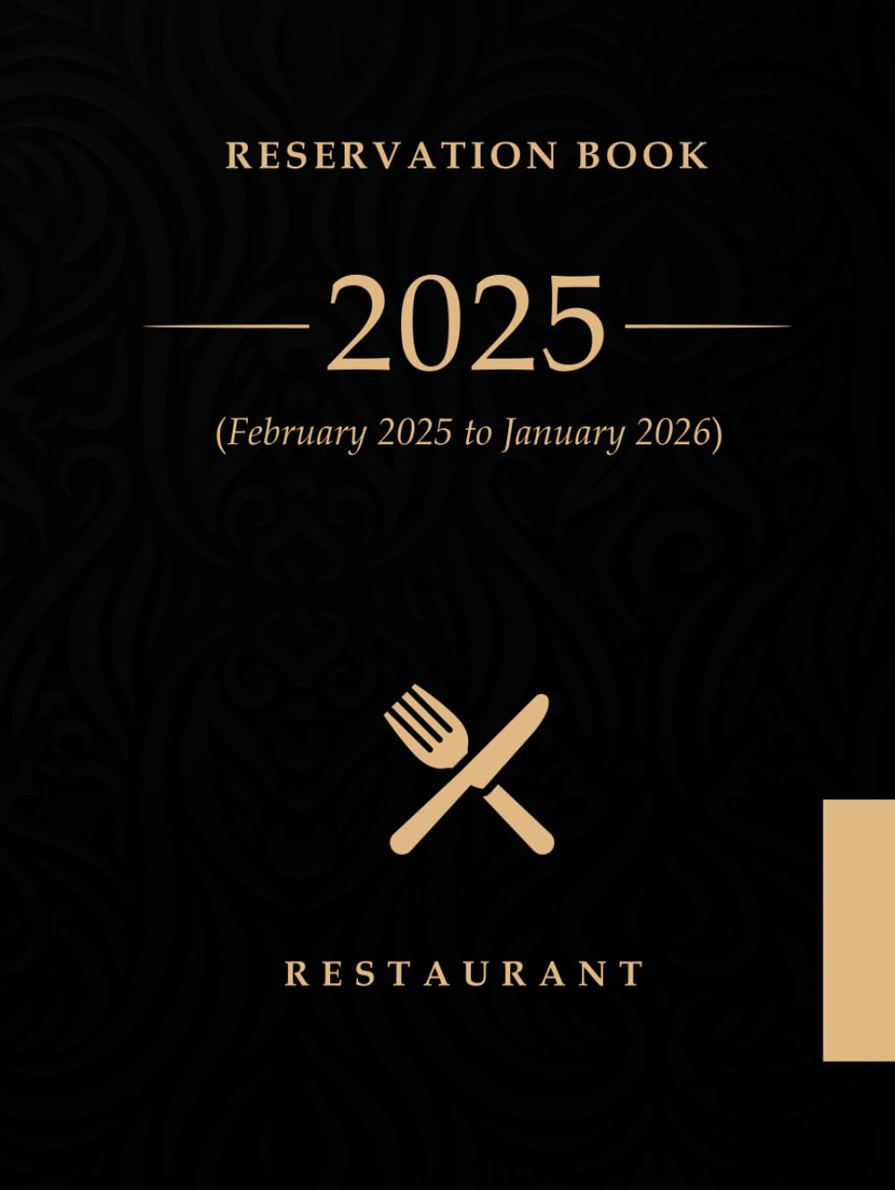 Reservation Book For Restaurant: Full Year Table Wait List Reservations ...