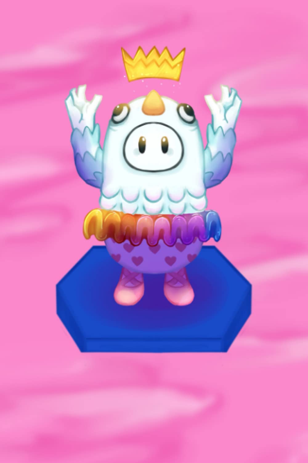 Buy Fall Guys : Fall Guys Characters cover (6 x 9) inches 120 pages ...