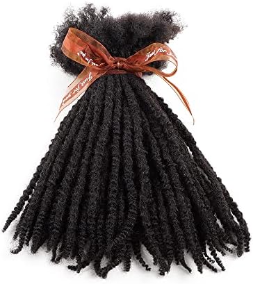 Amazon.com : Loc Extension Human Hair 0.6cm Thickness 8 Inch 20 Strands ...