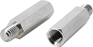Idomin Male to Female Hex Standoff Motherboard Rack Stud Mount Spacer Column Stainless Steel ...