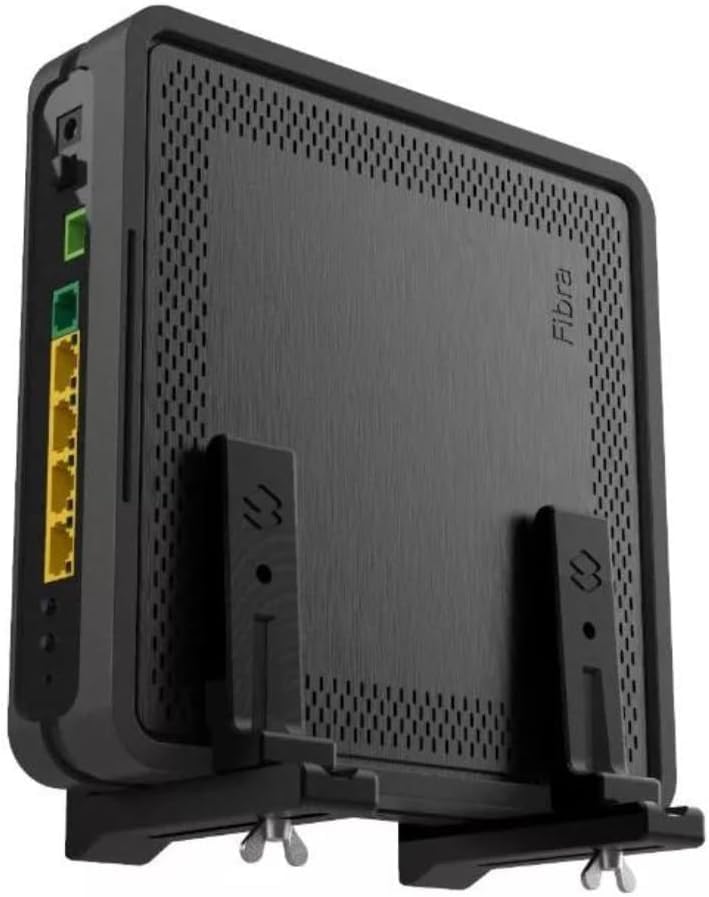 Suporte Parede Vertical Compativel Roteador Modem 3D-414-Preto (1133 ...