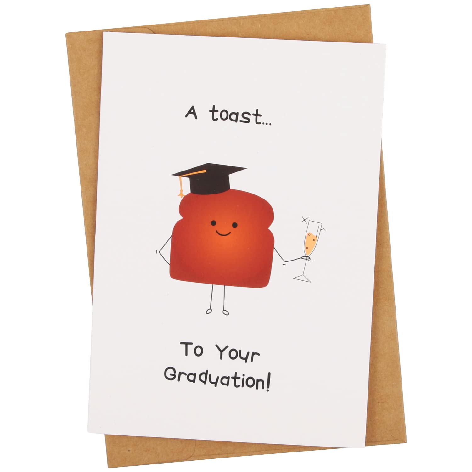 Amazon.com : CJ&M Funny Graduation Card,Humorous Graduation Card ...