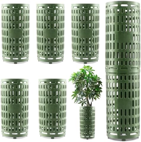 Amazon.com : Omirome 18pcs Tree Trunk Protector, Tree Guards Trunk ...