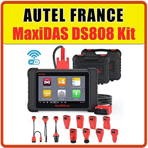 Amazon.fr : Autel France Autel MaxiDas DS808 + Kit Adaptateurs OBD2 ...