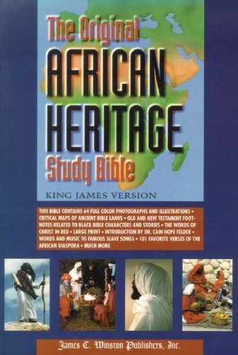 Original African Heritage Study Bible-KJV-Large Print (2007-03-30 ...