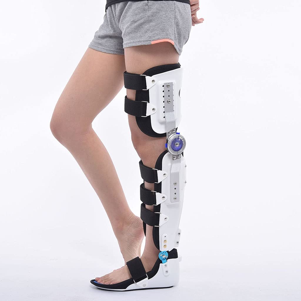 Buy Full Leg Stabilizer Knee Brace, Post OP Recovery Immobilization ...