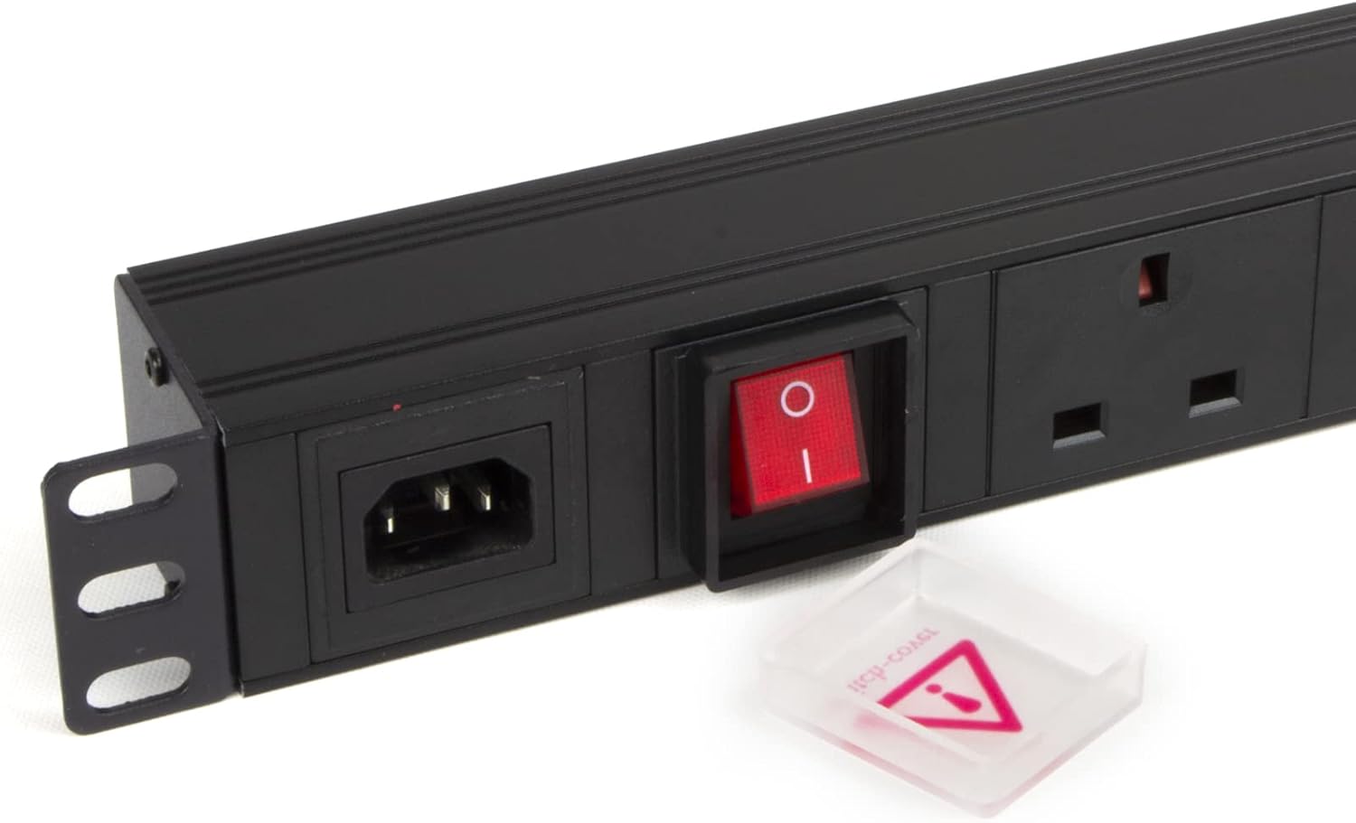 kenable PDU C14 IEC Inlet to UK Sockets 6 Way Power Distribution Unit ...