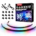 Amazon.com: Speclux NEON Addressable RGB PC LED Strip, 2x15.7inch ...