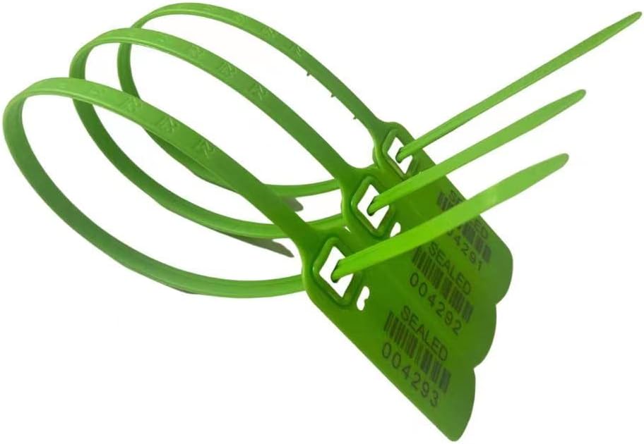 Amazon.com: ZWL100 PCS Green Plastic Trailer Seals Truck Door Seals ...