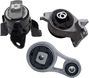 Amazon.com: Auto Buffy Front Engine & Trans Mount Set 3PCS Fits 10-12 Ford Mercury, Fusion Milan ...