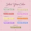 Amazon.com: Design Your Own Custom Name Stickers Personalized Vinyl Die ...