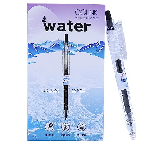 Snapklik.com : COLNK Gel Pens Black Ink, Fine Point 0.5 Writing Pen ...