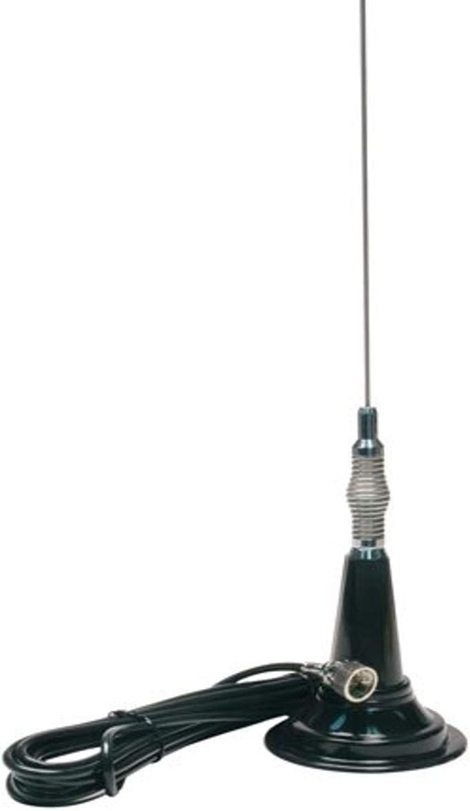 Amazon.com: RoadPro RP-707 36" Magnet Mount CB Antenna Kit,Black ...