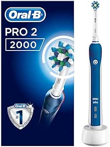 ORAL-B Pro 2000 Cross Action Electric Rechargeable Toothbrush, 350 g : Amazon.de: Drogerie ...