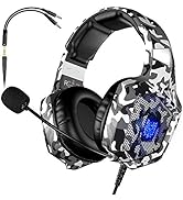 VersionTECH. Gaming headset for PS4 Xbox One PC Headphones with ...
