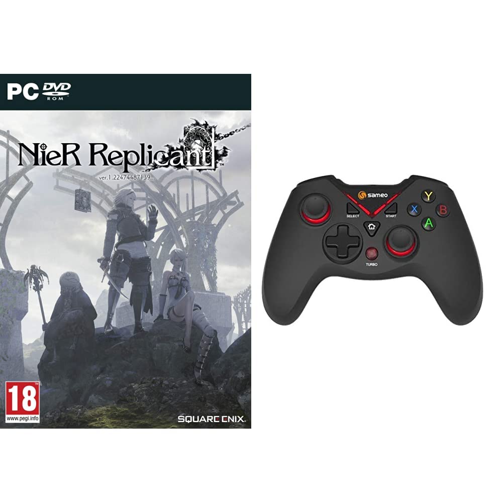 Buy NieR Replicant ver.1.22474487139 (PC)+SAMEO SG17 2.4G Wireless ...