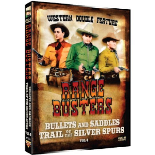 Amazon.com: Range Busters: Bullets and Saddles / Trail of the Silver ...